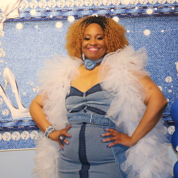 Denim Chain Necklace, Upcycled Denim Necklace, Gift for Her, Textile ...