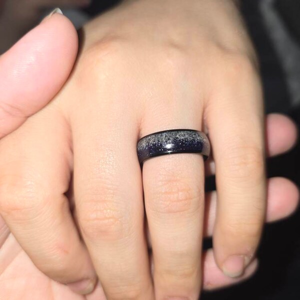 Red Fire Opal Couples Ring Set, His and Hers Matching Wedding Band ...