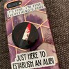 Just Here to Establish an Alibi Stickers, True Crime Podcasts Stickers ...