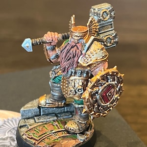 Colonel Thierry Du Lion D'argent Paladin Bust to Paint Fantasy Paladin ...