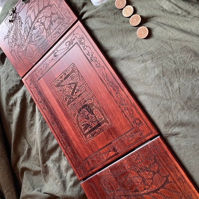 Dungeon Master Screen Wooden RPG Screen Gift Dnd Gift Table Top Games ...