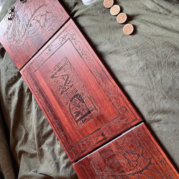 Dungeon Master Screen | Wooden RPG Screen Gift | Dnd Gift | Table Top ...