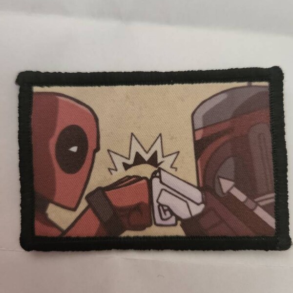 Deadpool Sublimation Patches - Etsy