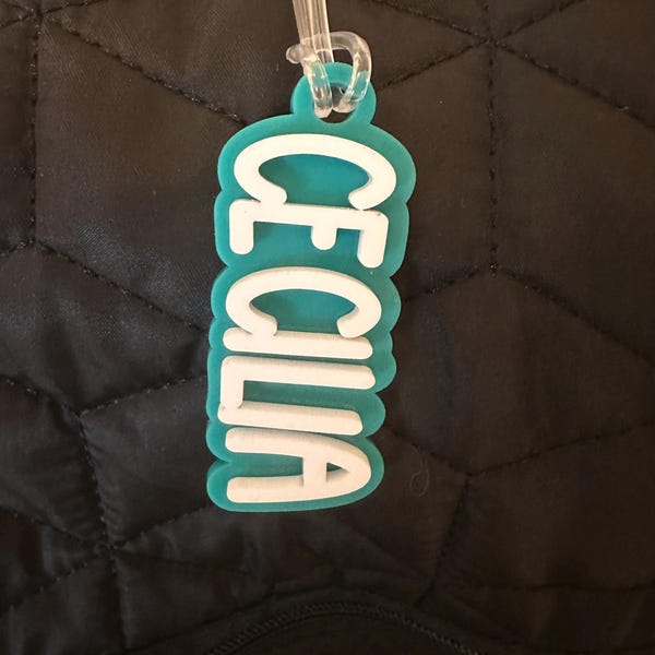 Backpack Tag, Backpack Name Tag for Kids, Personalized Bag Tag, Luggage ...