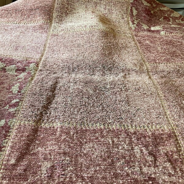 MARA Red-violet Vintage Area Rug, Dark Reddish Purple, Magenta, Wine ...