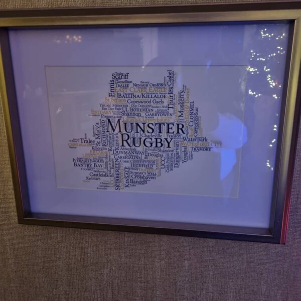 Irish Poster Irish Pubs Map of Ireland Irish Themed Word Art Poster ...