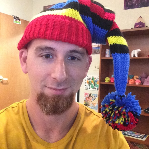 131-long Stocking Hat (ready to Ship Next Day) - Etsy