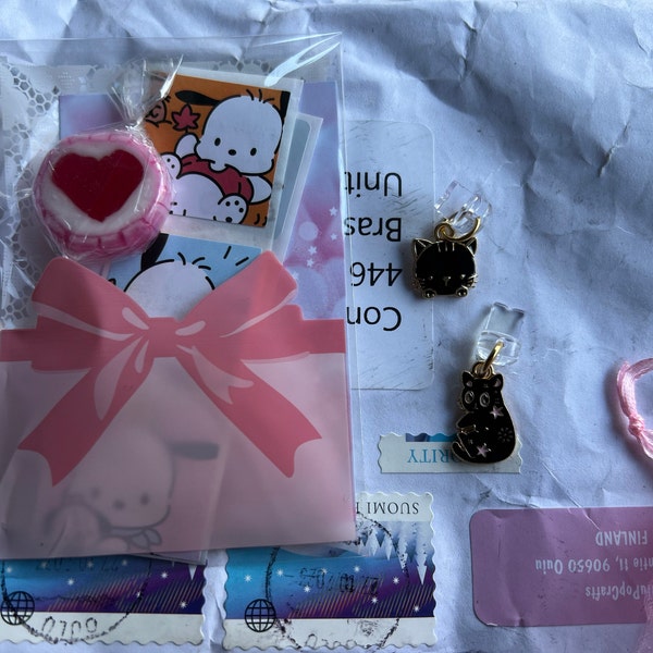 Small Kawaii Neko Dust Plug - Cute Cat Dust Plug - TYPE C and Lightning ...