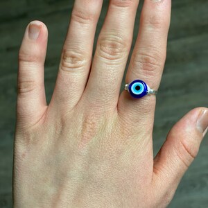 Chai Ring Sterling Silver Filled Wire Wrapped Ring With Hand | Etsy