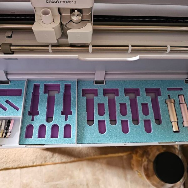 Double Stand for Cricut Maker and Explore Air Machines, Organizer Shelf ...