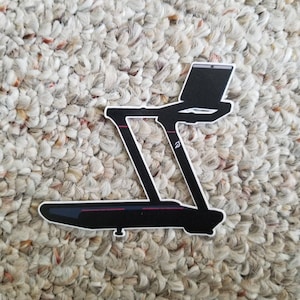 Hoka Sneaker Sticker [yellow] - Etsy