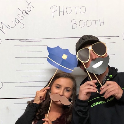 35 Cops and Robbers Party Props, Police Party Theme Photo Booth Props ...