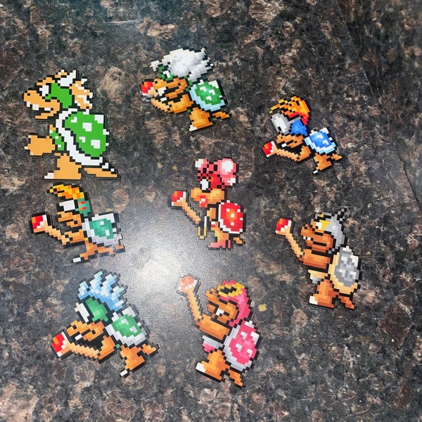 Magnets - Mario Bros 3 - Nintendo Super Mario Brothers Characters and ...