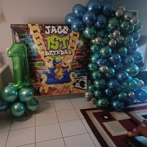 Backdrop Background Custom Step and Repeat Uno Card | Etsy