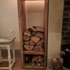Indoor Log Store Woodburner - Bespoke Sizes Available - Etsy UK