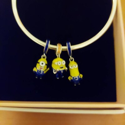 Bundle & Save Minion Bead Charms, Stuart Bead Charm, Kevin Bead Charm, Bob Bead Charm ...
