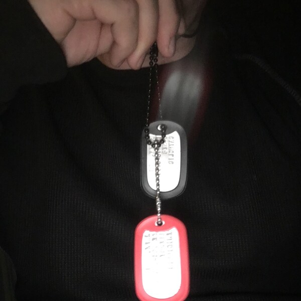 Medical Information Dog Tags With Your Information Custom Personalized ...