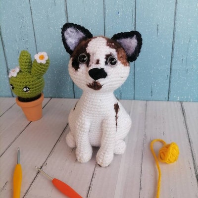 Crochet Cat Pattern, Cat Amigurumi Pattern, Crochet Cream Cat Pattern ...