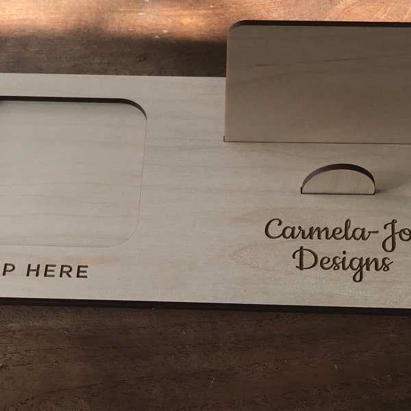 Square Reader Dock - Square Payment Sign - Laser Cut Business Card ...