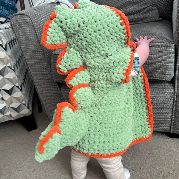KIDS' Dinosaur Vest Crochet Pattern | 0 to 5 Years | Pattern is in ...