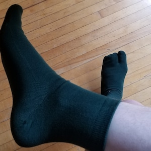 Tabi Socks Two Finger Socks Japanese Style Unisex Cotton Toe | Etsy