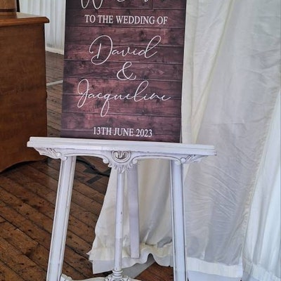 Rustic Wedding Table Plan Sign Wedding Seating Plan - Etsy