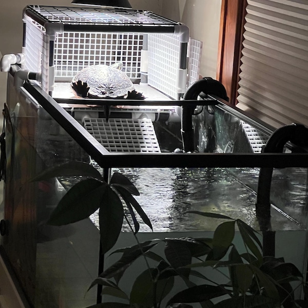Hanging Tank Topper! Escape Proof, Sturdy, Metal Top. Fits Any Tank ...