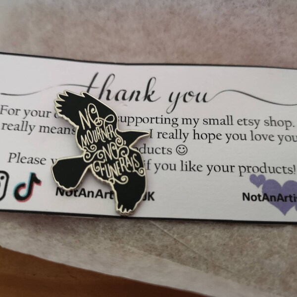 Booktok Trending Pin Sets Including No Mourners, No Funerals ...