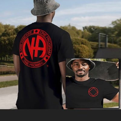 NA DOUBLE NA Symbol Vinyl Decal Size Options Vehicle Sticker, 12 Step ...