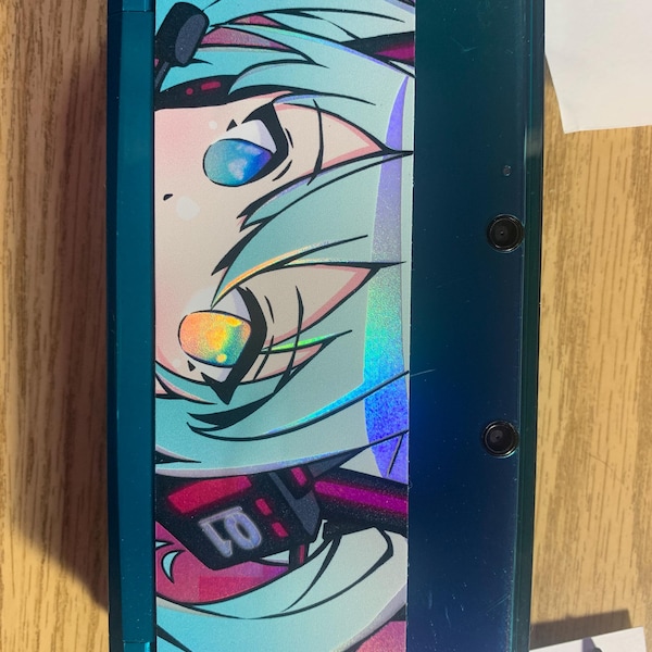 Curious Miku Peeks ! - Vinyl Sticker | Vocaloid Miku Anime Peeker ...