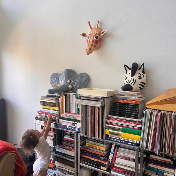 Paper Mache Seagull, Clarice. Hanging Paper Sculpture, Original Home ...