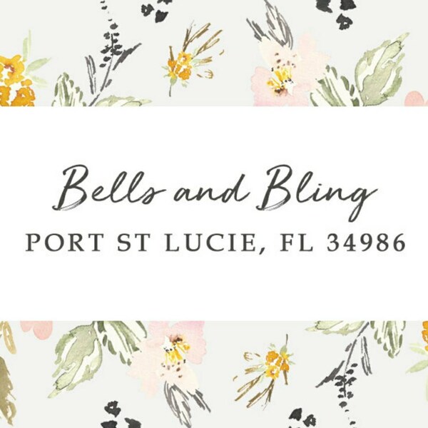 Printable Religious Return Address Label, Personalized Address Label ...