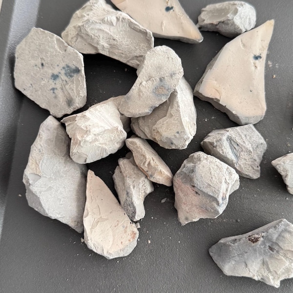 CRUMBS & POWDER - Edible Clay/ Calaba Chalk / African Kaolin Crumbs ...