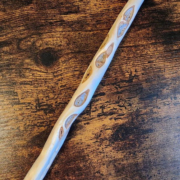 Diamond Willow (2~YOU Carve Trekking Sticks) Walking Stick, Woodworking ...