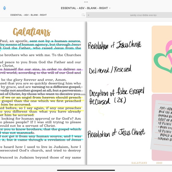 Digital Journaling Bible | ASV | Essential | Bible Journal for ...