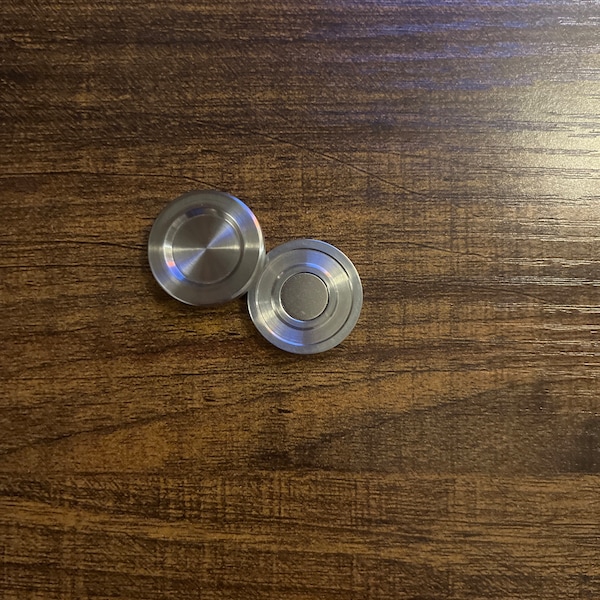 Worry Coin Fidget Haptic Coin Magnetic Stress Toy Gift for Friends - Etsy