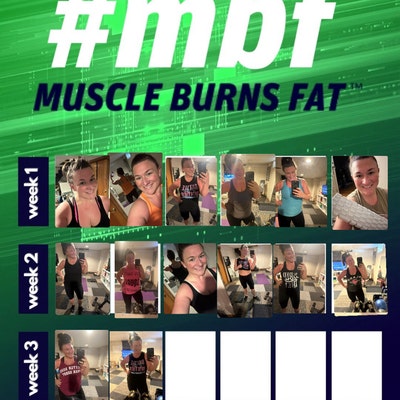 April Workout Tracker 2024 Habit Tracker Sweaty Selfie Tracker ...