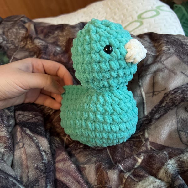 No Sew Rubber Ducky Crochet Pattern, No Sew Amigurumi, Crochet Plushie Pattern - 3 in 1 PDF ...