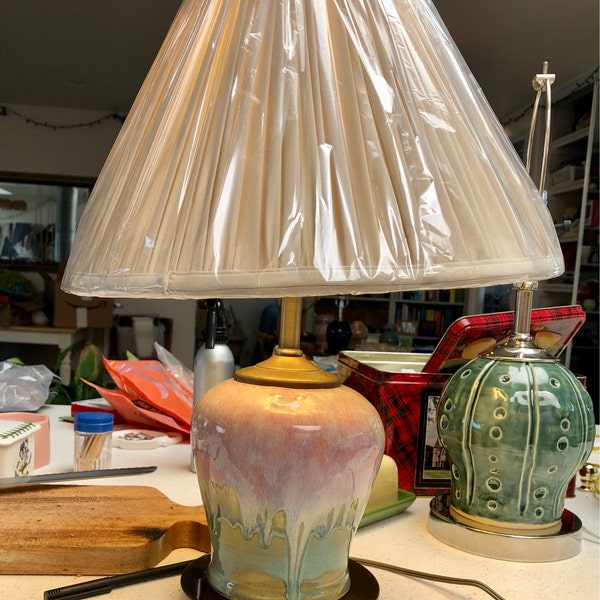 Lamp Parts-metal LAMP Bases-square or Round, 5" or 6", 4 Finishes (1 Pc ...