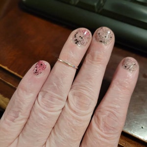 SALE 14k 10k Solid Gold Ladies Thumb Ring Gold Band Rings Gold Stacking ...