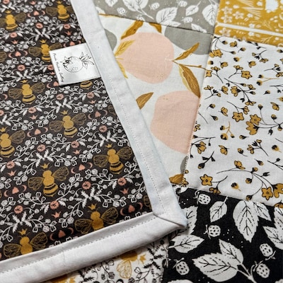 Moda Cozy up by Corey Yoder Acorn Print in Moss item 29123 15 Yardage ...