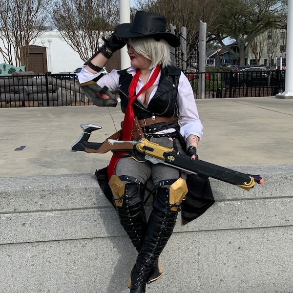 Ashe Viper Rifle Gun Fan Art Prop 3d Printed Full Scale Cosplay Decor ...