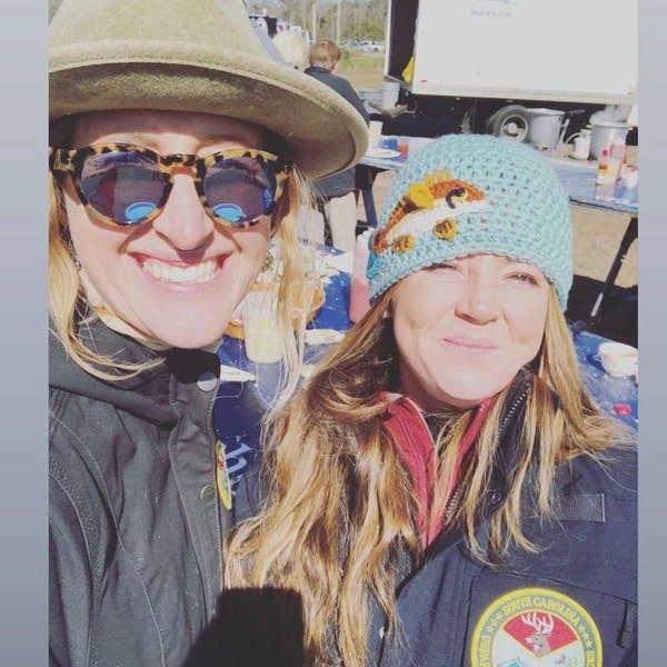 Redfish, Red Drum Beanie, Fish Hat, Crochet Beanie, Clothing, Men ...