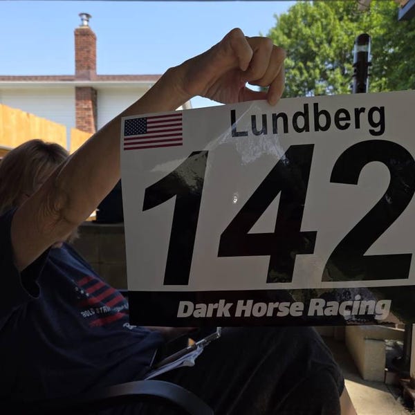 Custom Race Number (vinyl Decal or Magnet) - Etsy