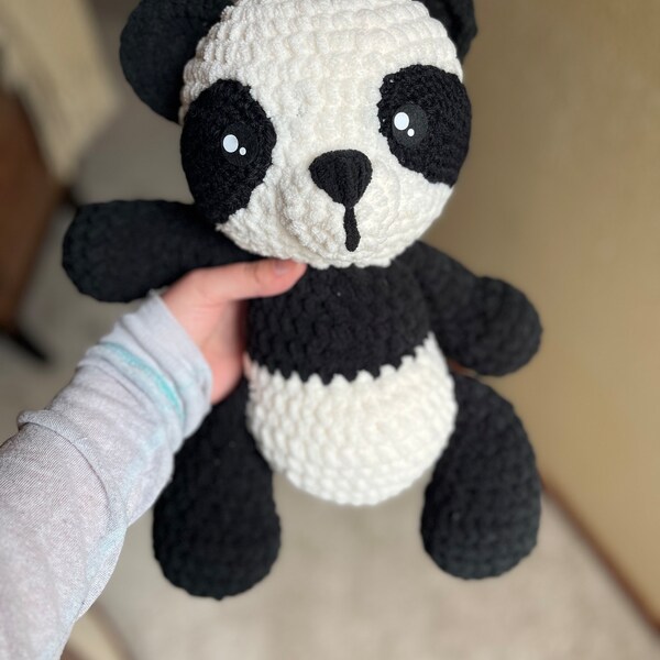 Amigurumi Pattern, Mini Panda, Crochet Panda, PDF, Crochet Pattern ...