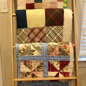 60 Tall Cherry Ladder Quilt Rack 6 Different Widths | Etsy