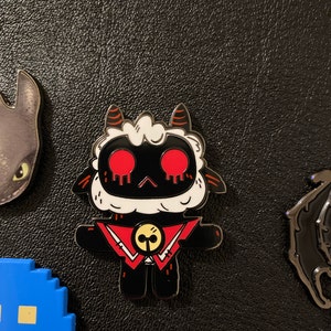 Cult of the Lamb Pin Dark Sheep Hard Enamel Pins Gifts - Etsy UK