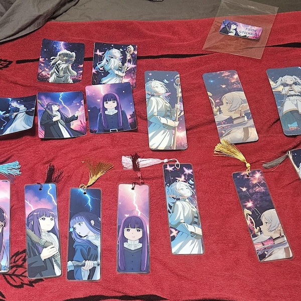 Anime Kaisen Bookmarks | Adorable High Glossy Laminated Anime 4 Pack ...
