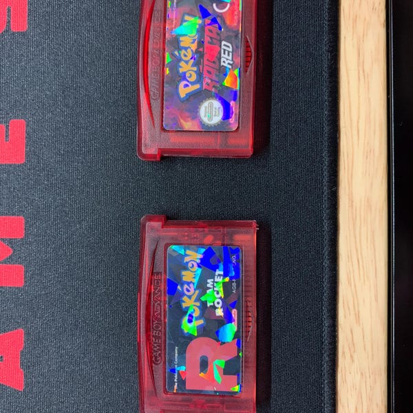 Pokemon Radical Red V4.1 RTC GBA Hackrom Retro Game for Gameboy Advance ...
