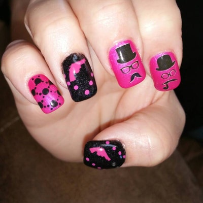 Gun Nail Decals, Gun Nail Art, Gun Nail Stickers, Gun Gifts, Gun Nail ...